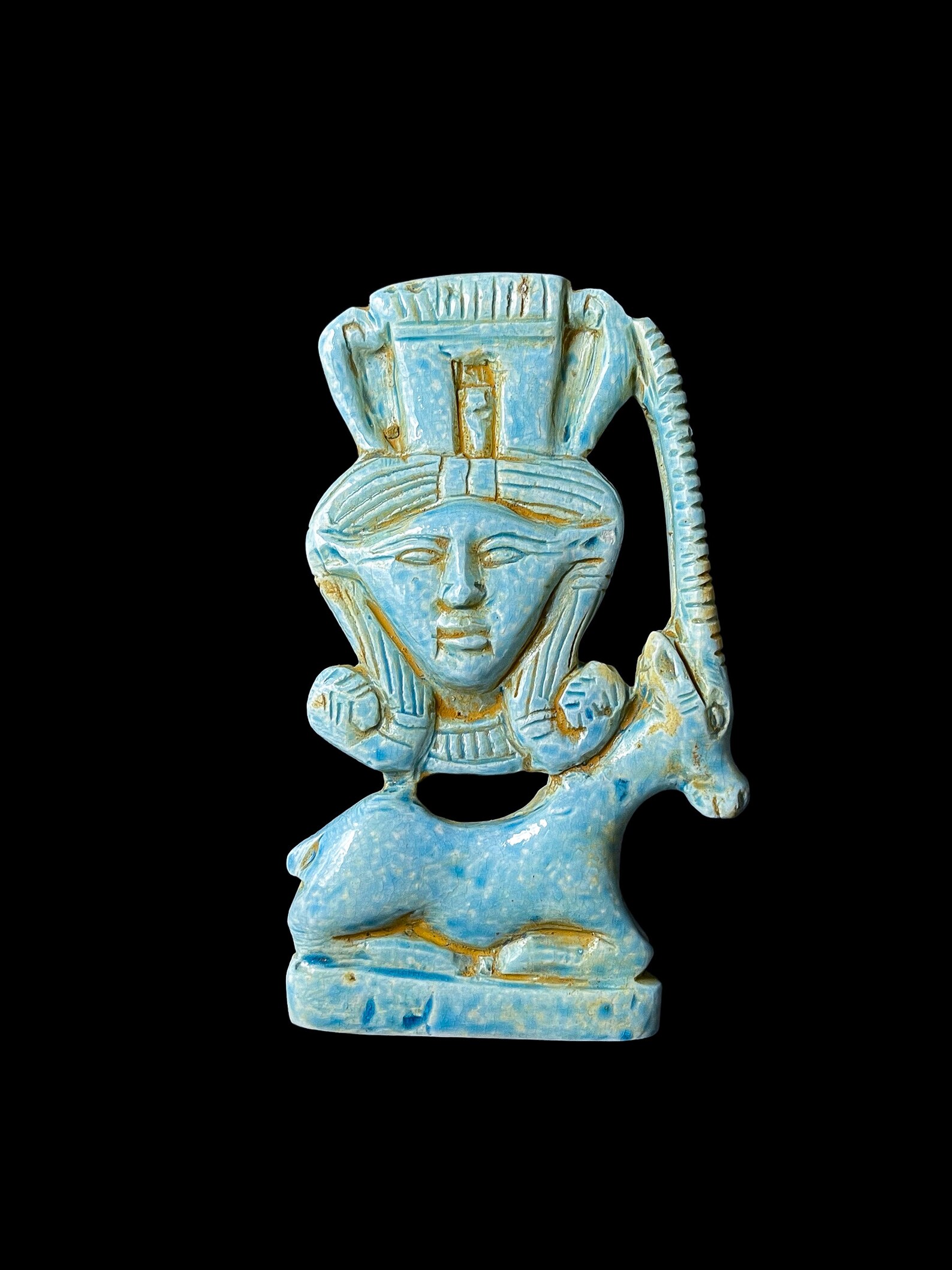 Goddess Hathor With Egyptian Deer Symbol - Etsy