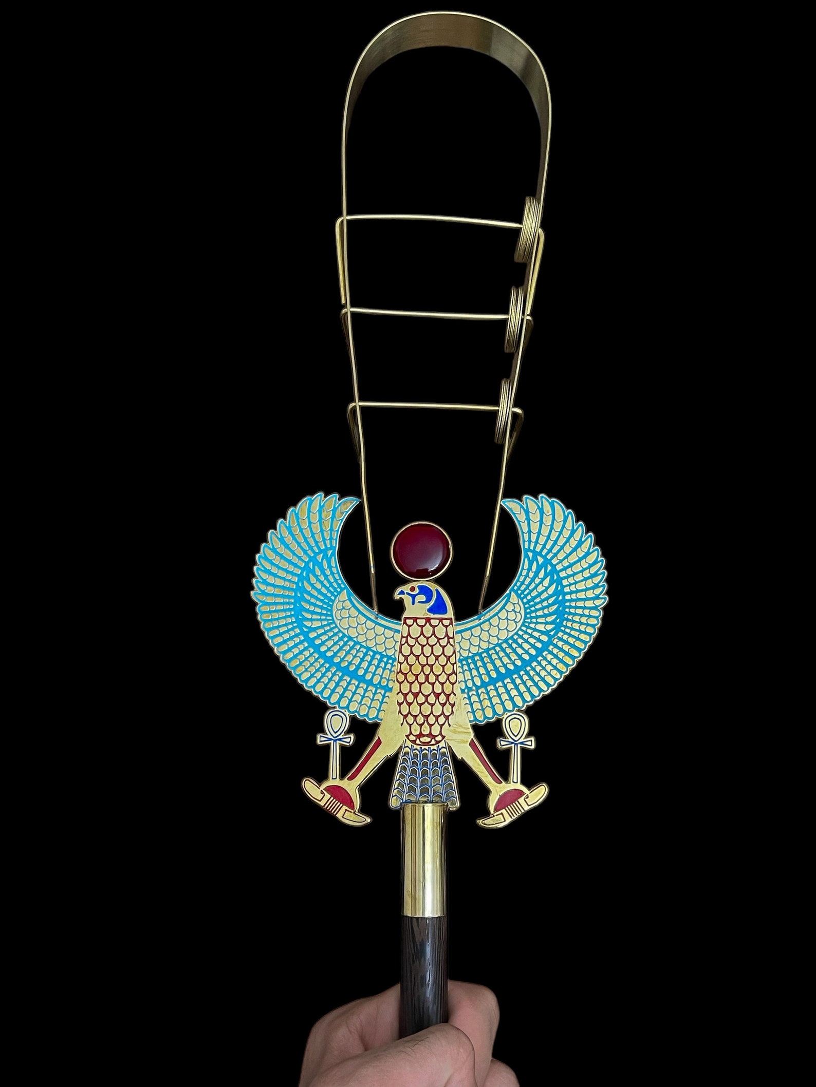God Horus Sistrum, Ancient Egyptian Musical Instruments Sistrum ...