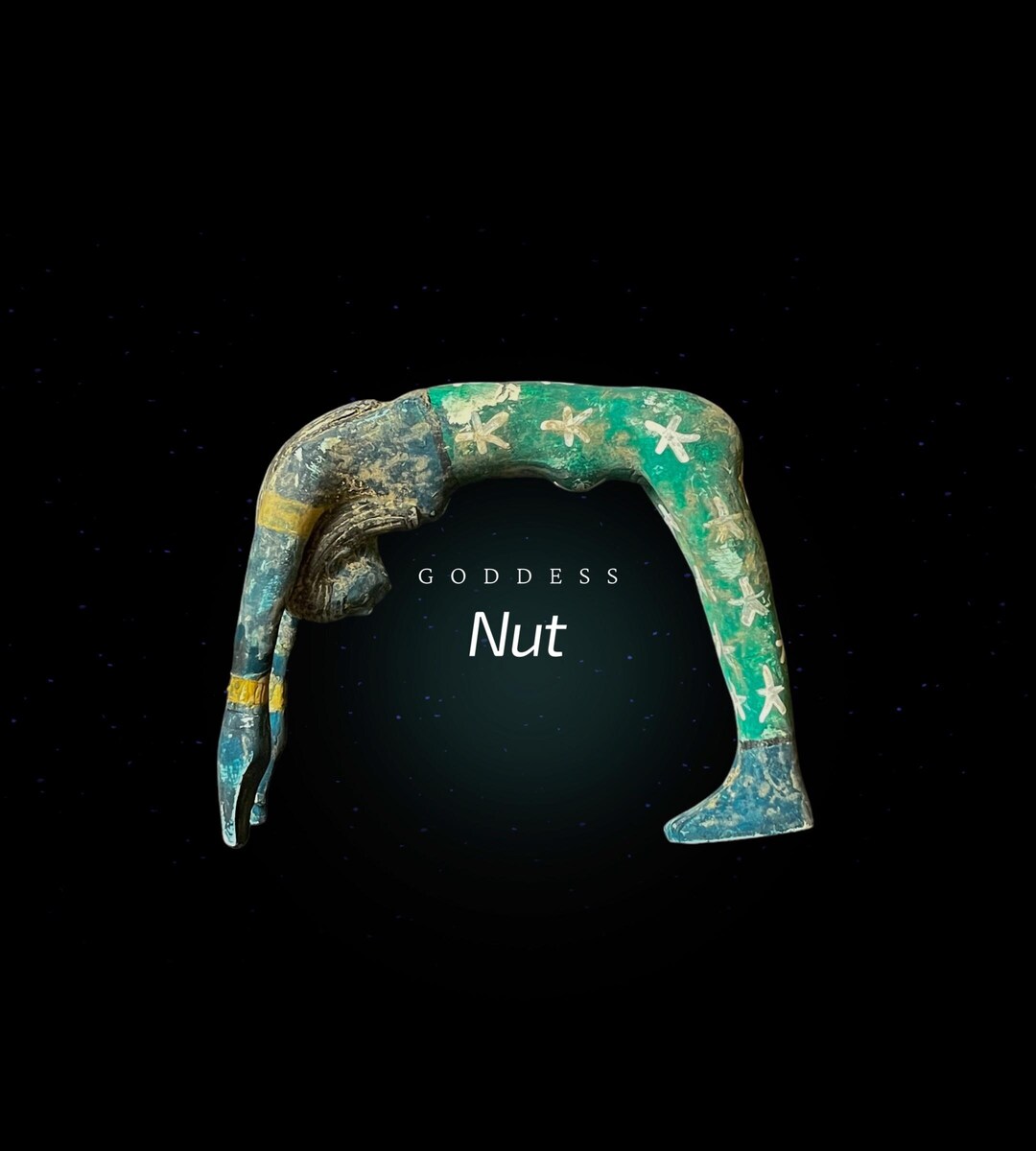 Goddess Nut Statue Made in Egypt, the Goddess of the Sky Nut - Etsy