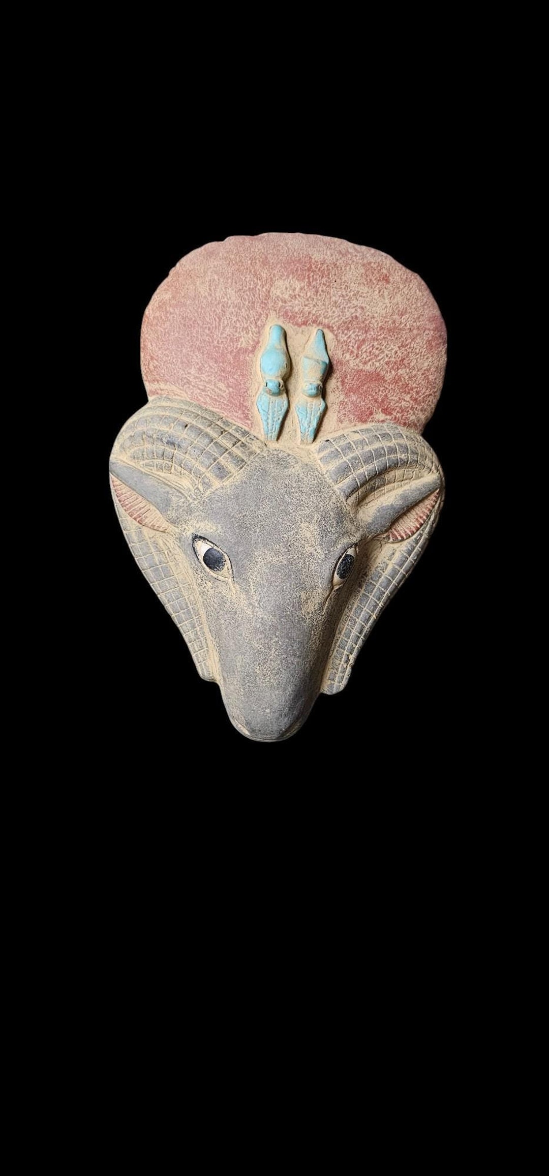 Statue Depicting a Ram-headed God | Late Period, Ram God Statue Khnum ...
