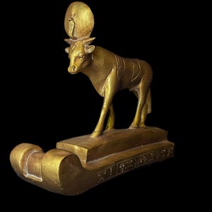 Estatua de vaca de la diosa Hathor: piedra egipcia antigua - Etsy México