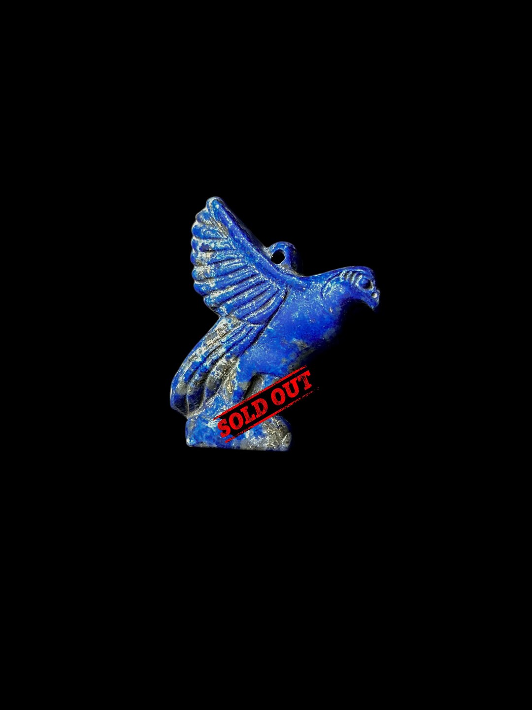 Lapis Lazuli Flying Horus Amulet: Egyptian God of Sky - Etsy