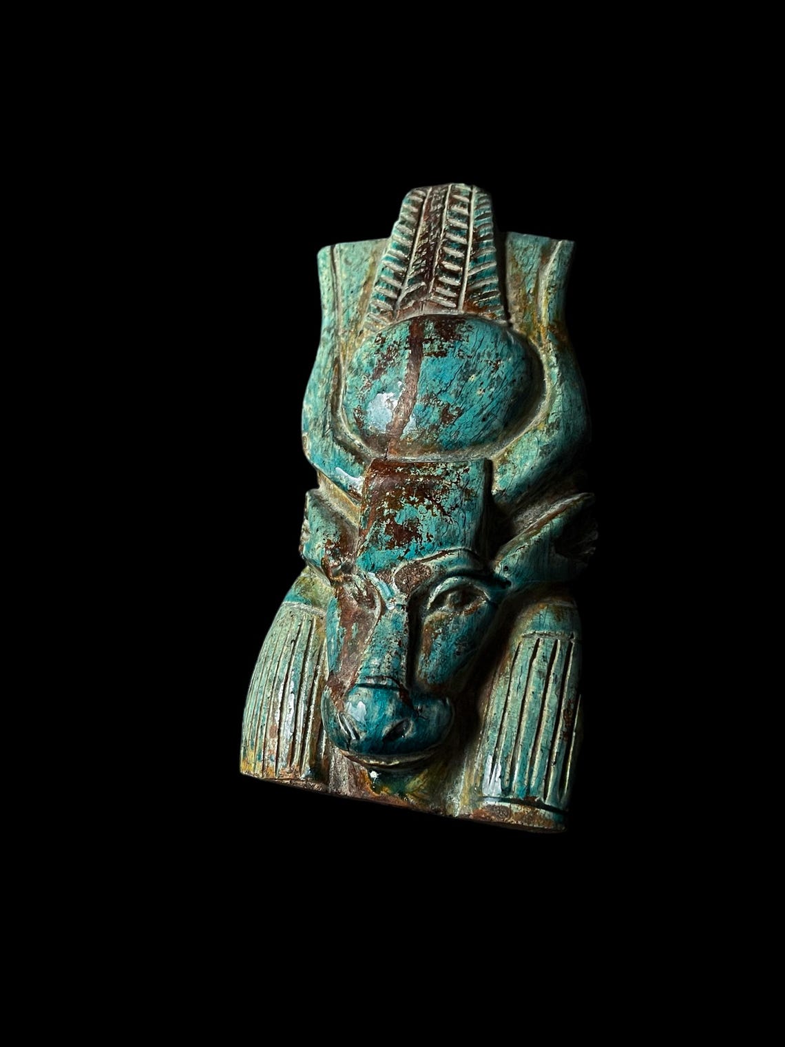 Manifest Handmade Goddess Hathor Statuette , Statue for the Egyptian ...