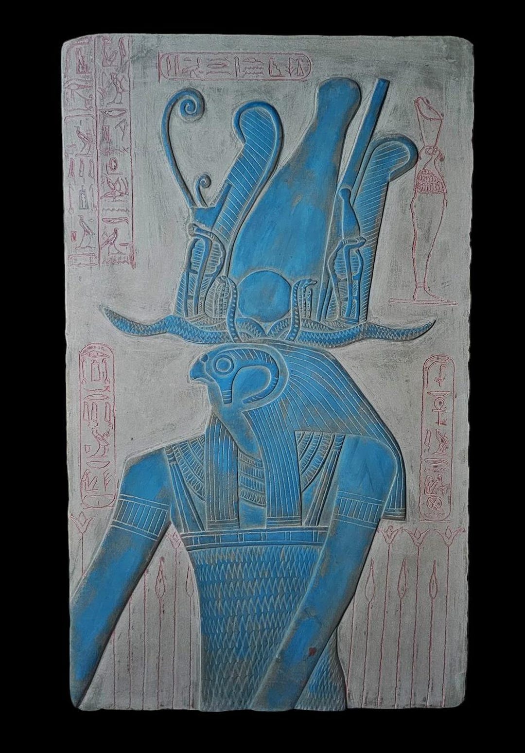 Egyptian Sokar Falcon Form, Statue Made in Egypt, Egyptian Replica ...