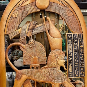 King Tutankhamun Ceremonial Shield Replica: Rare Egyptian Collection - Etsy