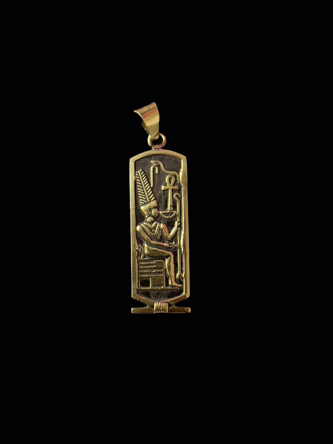 Egyptian God Amun Pendant, Museum Replica for God Amun, Amun-ra, the ...