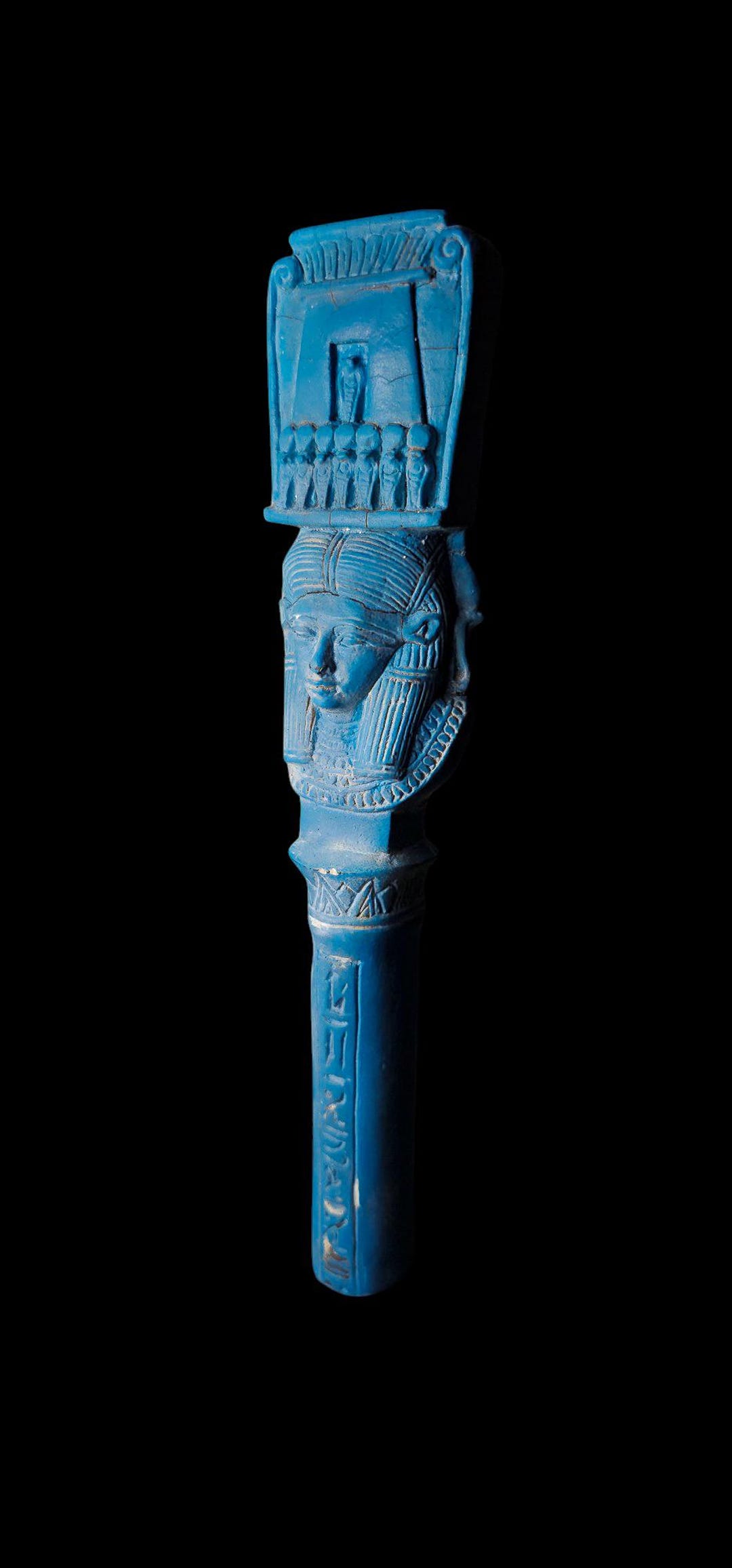 Manifest Handmade Goddess Hathor Statuette , Statue for the Egyptian ...