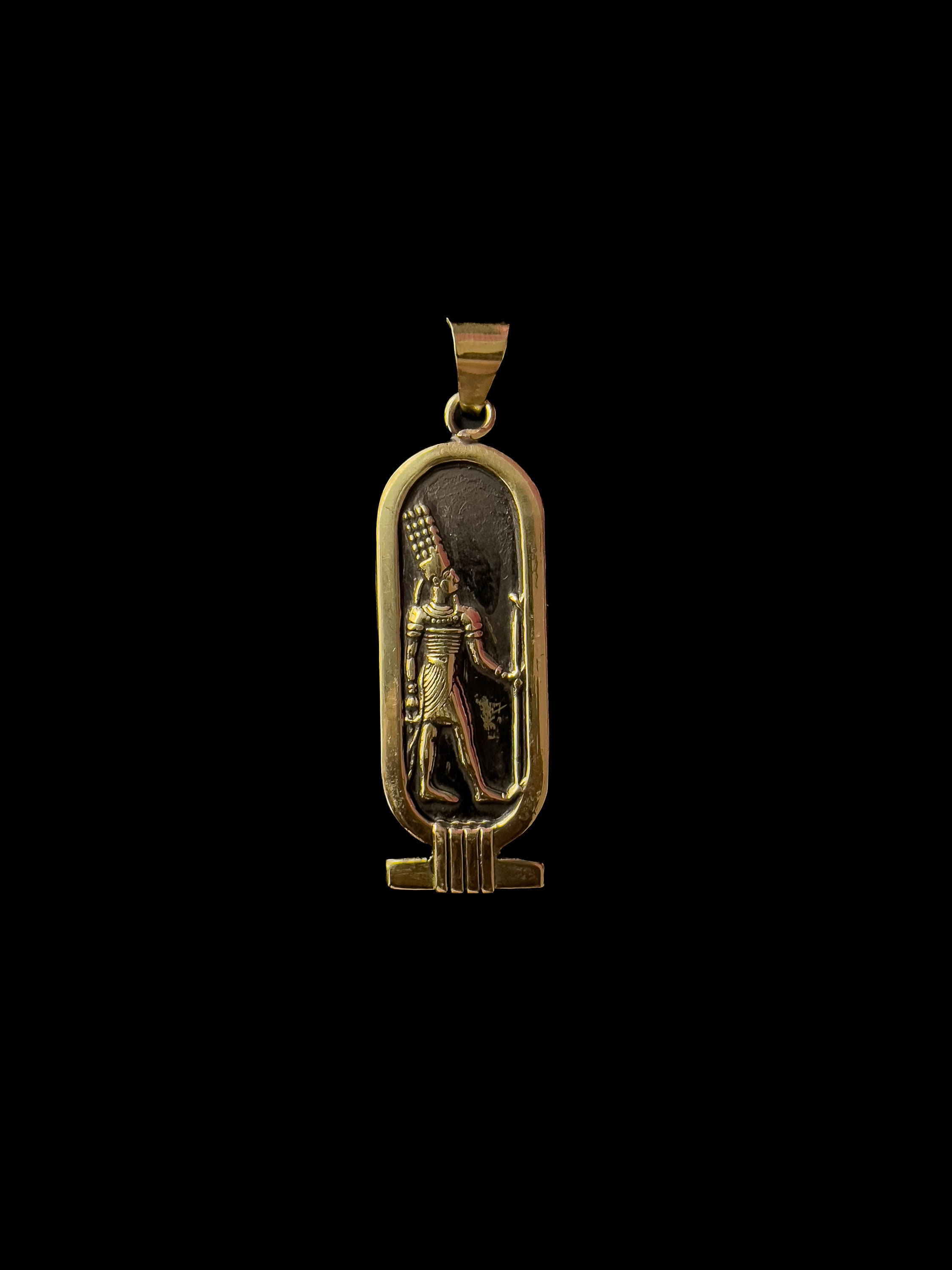 Egyptian God Amun Pendant: Museum Replica - Etsy