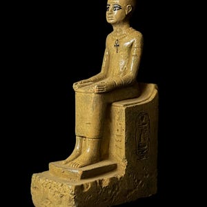 Museum Imhotep Statue - Ancient Egyptian Engineer Imhotep - the Builder ...