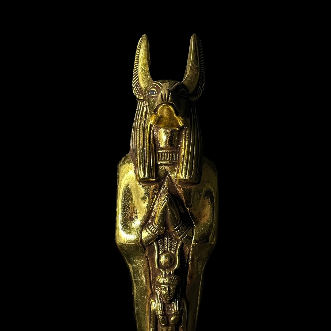 Egyptian God Anubis Statue, Egyptian Jackal Statue, Anubis Collectible ...