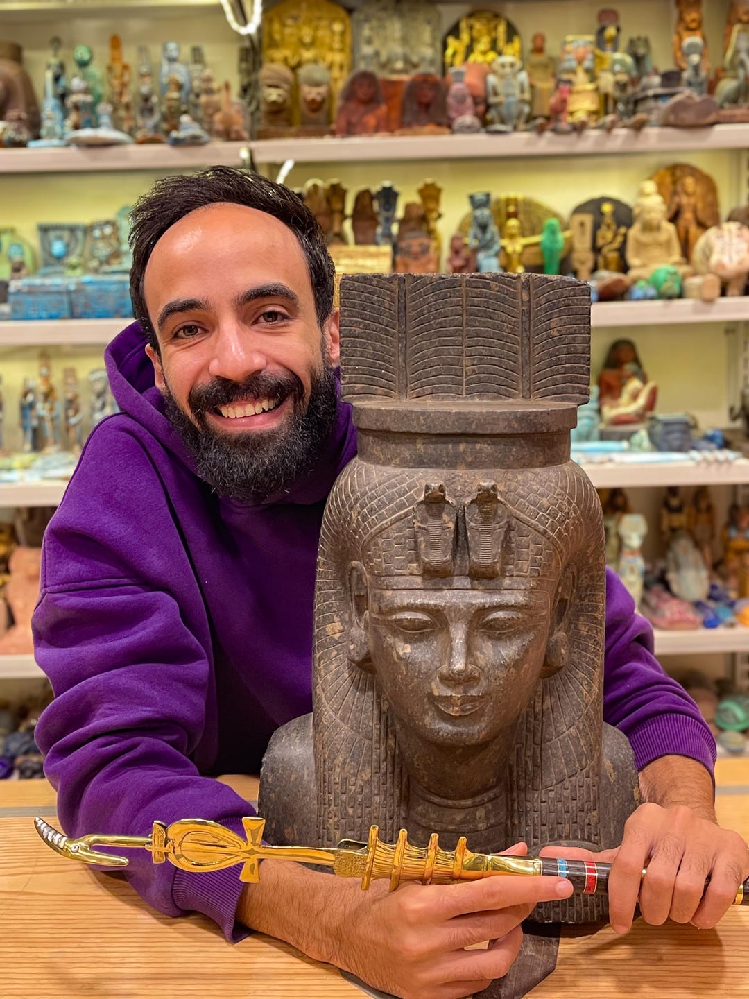 Egyptian Queen Meritamen, Statue for Meritamen, Statue for Meritamun ...