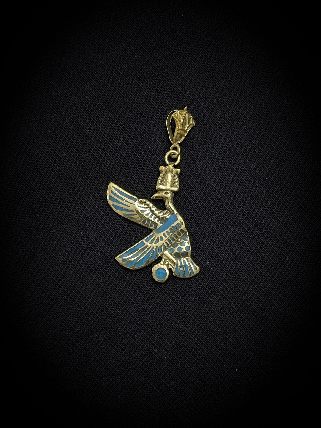 Goddess Nekhbet Pendant Necklace, Vulture Nekhbet Charm, Amulet for ...