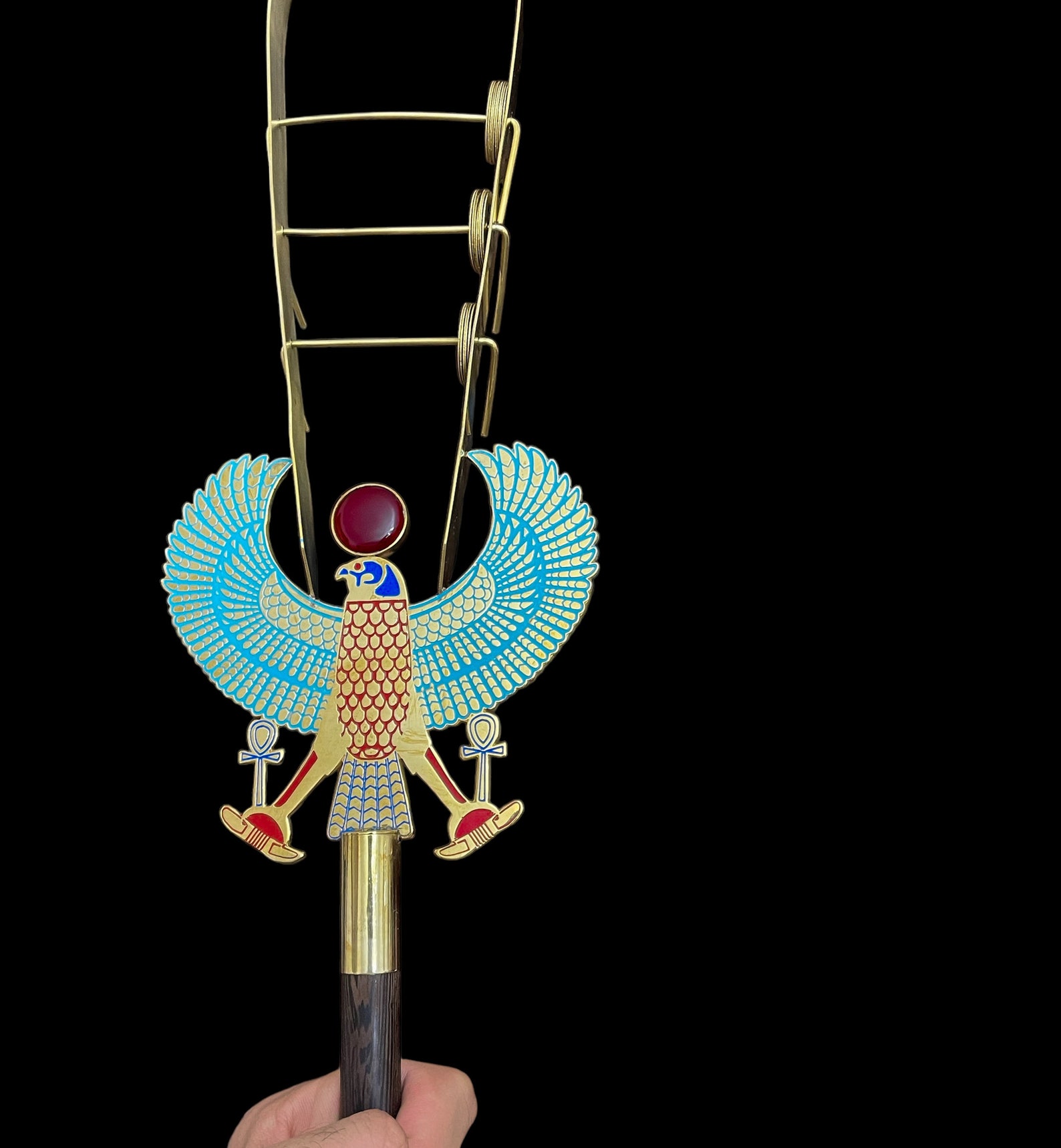 God Horus Sistrum, Ancient Egyptian Musical Instruments Sistrum ...