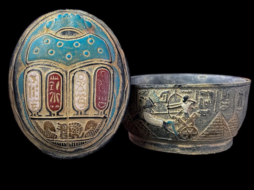 Egyptian Style Box, Pharaonic Box for Jewelry and Precious Stuff ...