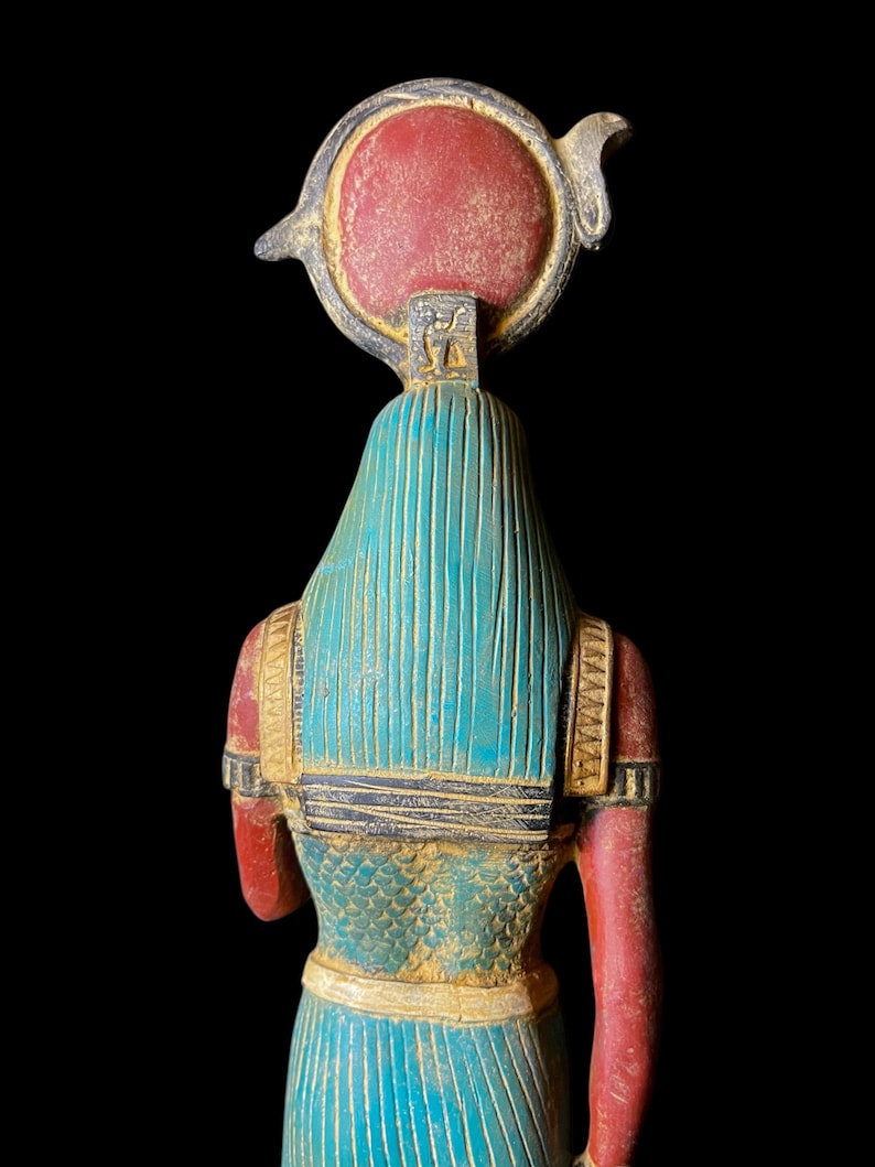 Rare Falcon Egyptian God Ra Statue: God of Sun Disk - Etsy