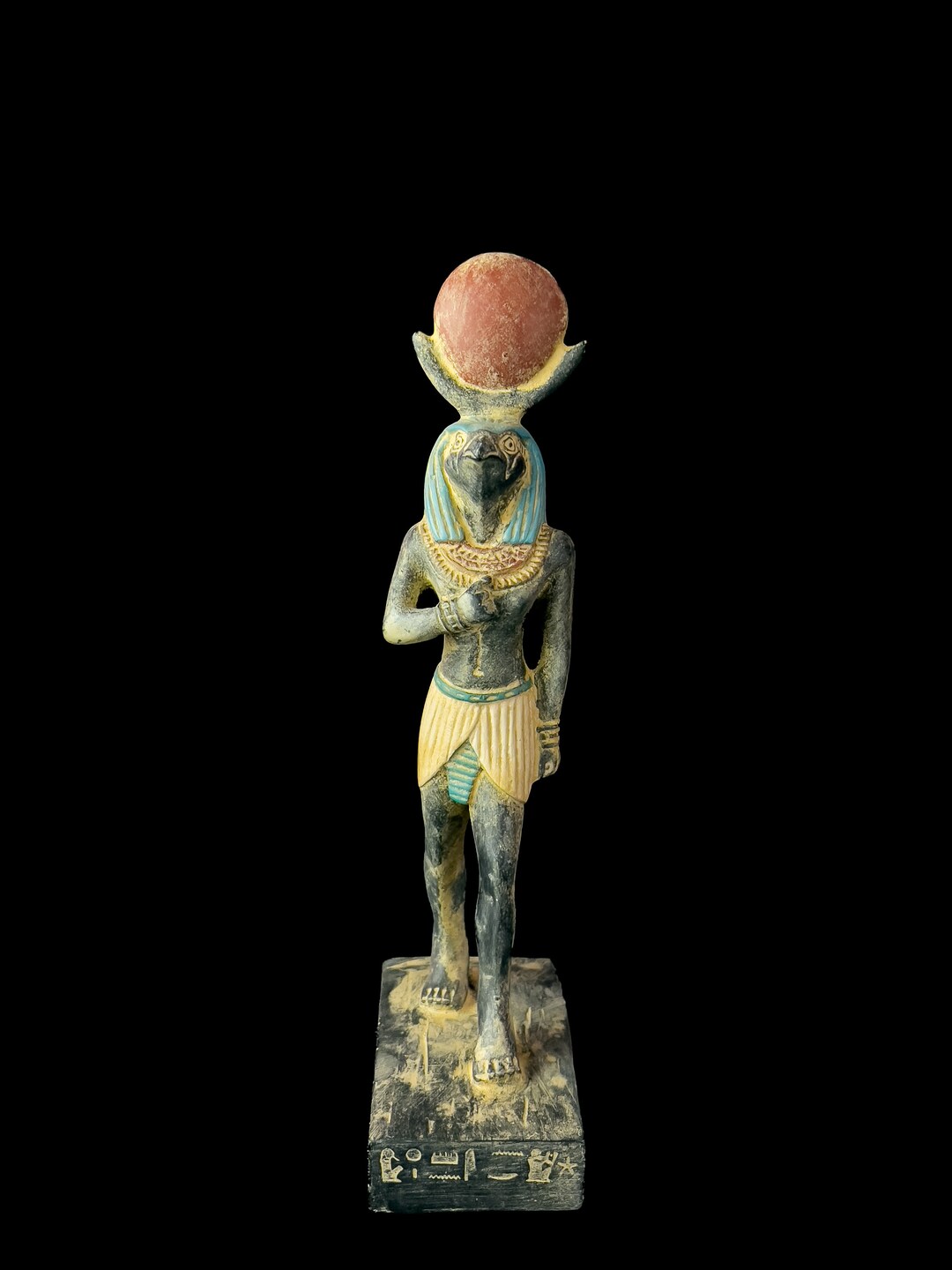 Rare Falcon Egyptian God RA Statue, God of the Sun, God Ra God of the ...