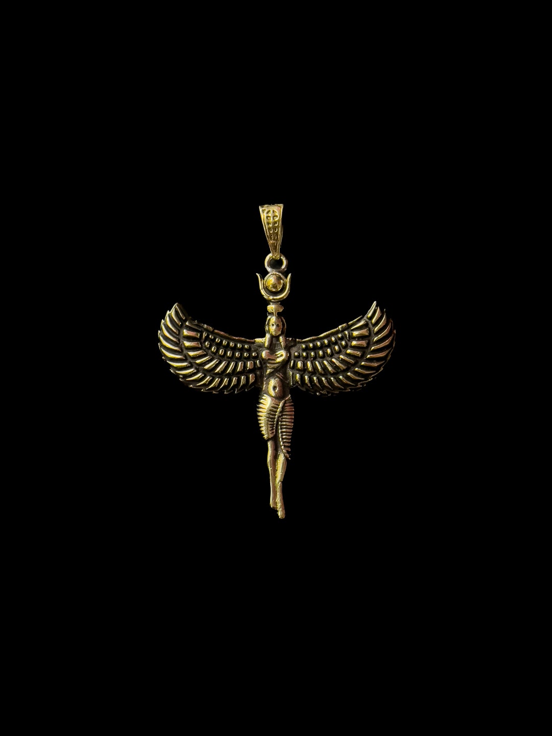Rare Goddess Isis Pendant, Divine Isis Amulet, for Inner Strength and ...