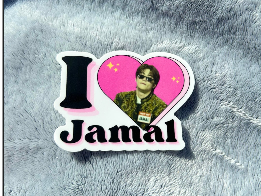 Jaehyun I Love Jamal Sticker - Etsy