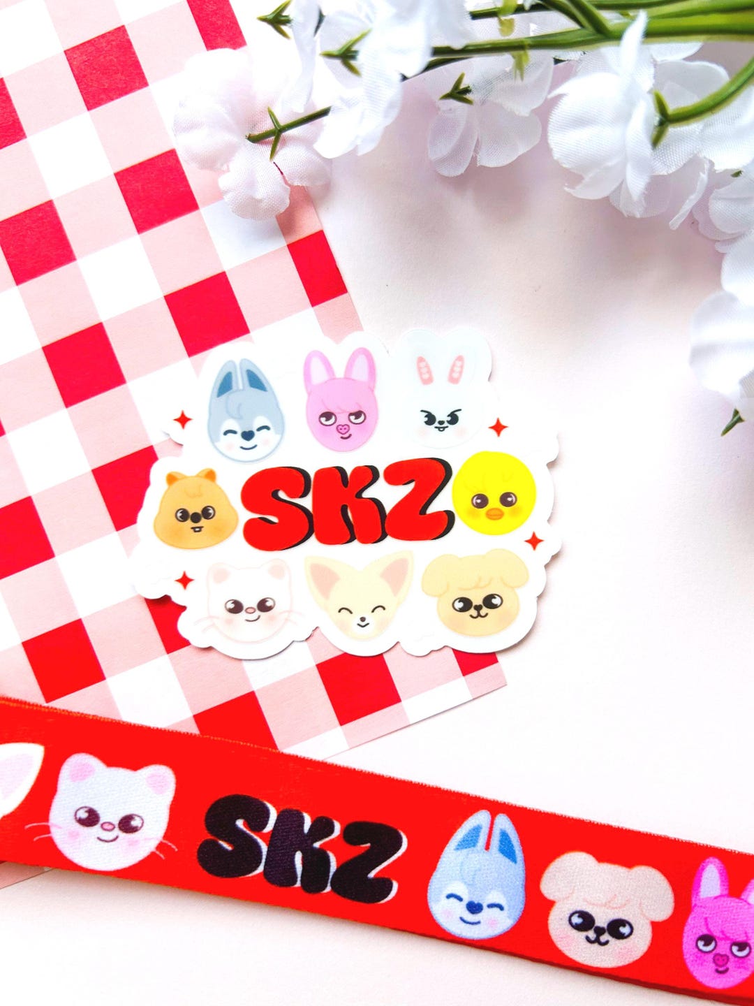 SKZ Clear Sticker - Etsy