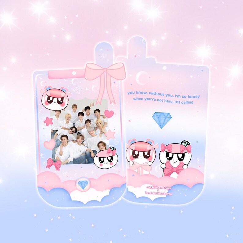 SVT Coquette Carat Phone Photocard Holder - Etsy