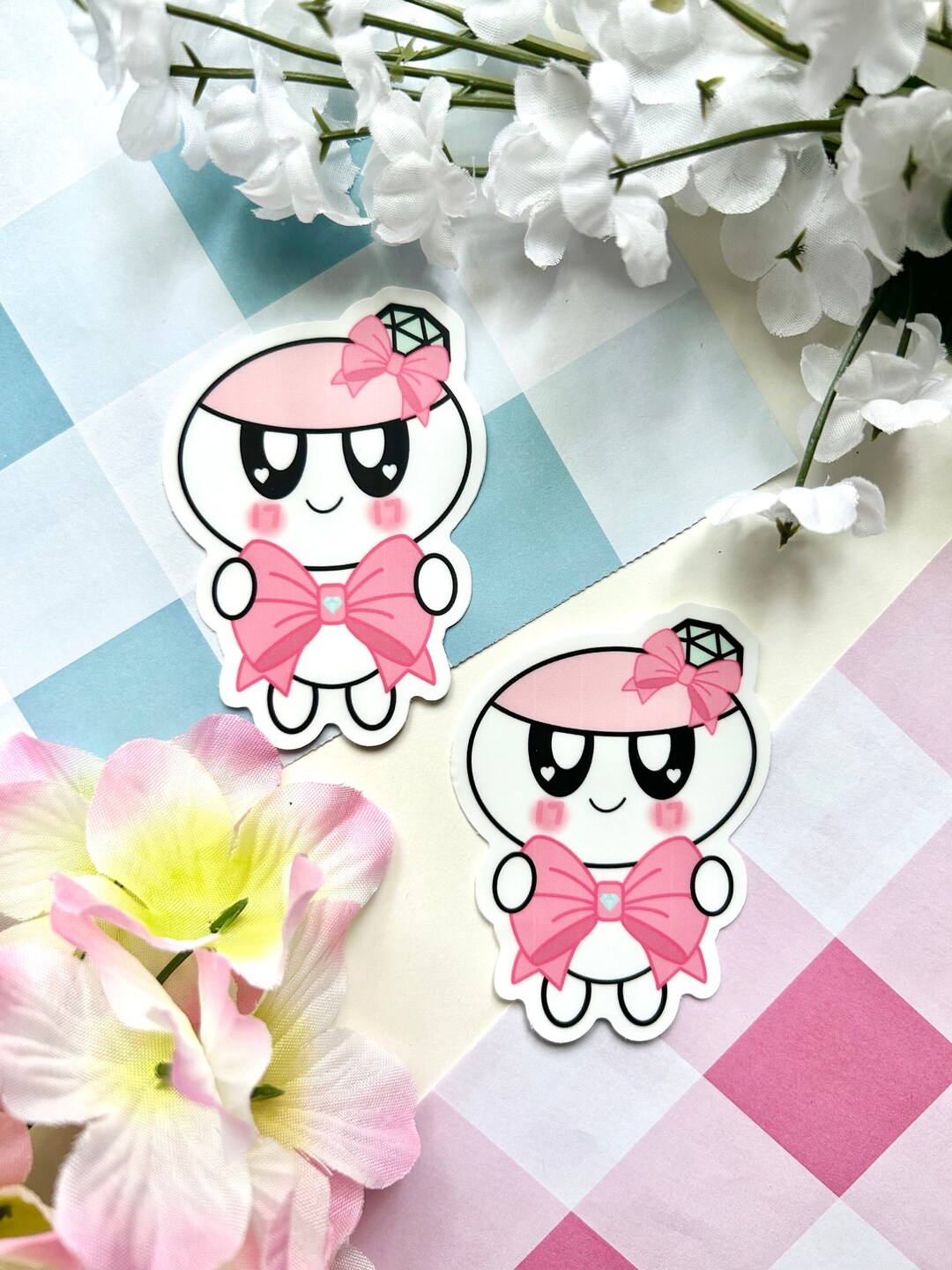 SVT Coquette Carat Bow Sticker - Etsy