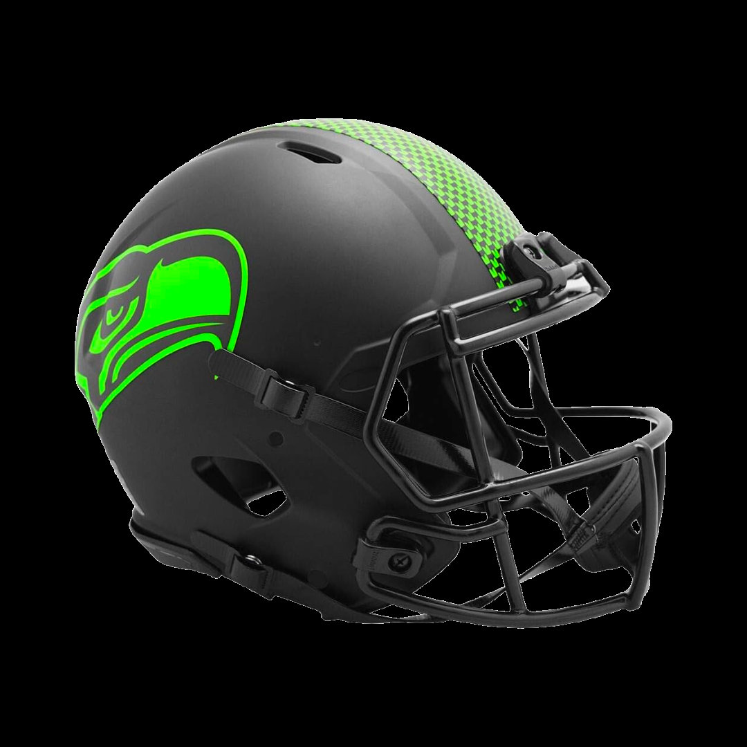Seattle Seahawks Eclipse Speed Riddell Mini Football Helmet - Etsy