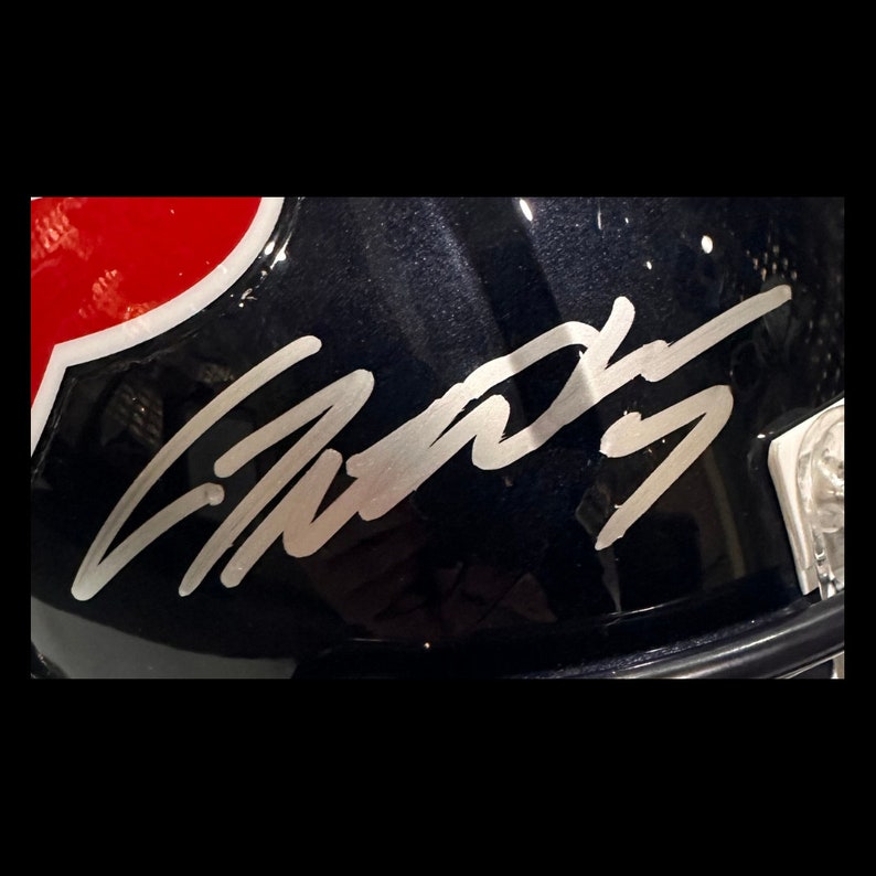 CJ Stroud Houston Texans Autographed Full Size Speed Replica - Etsy