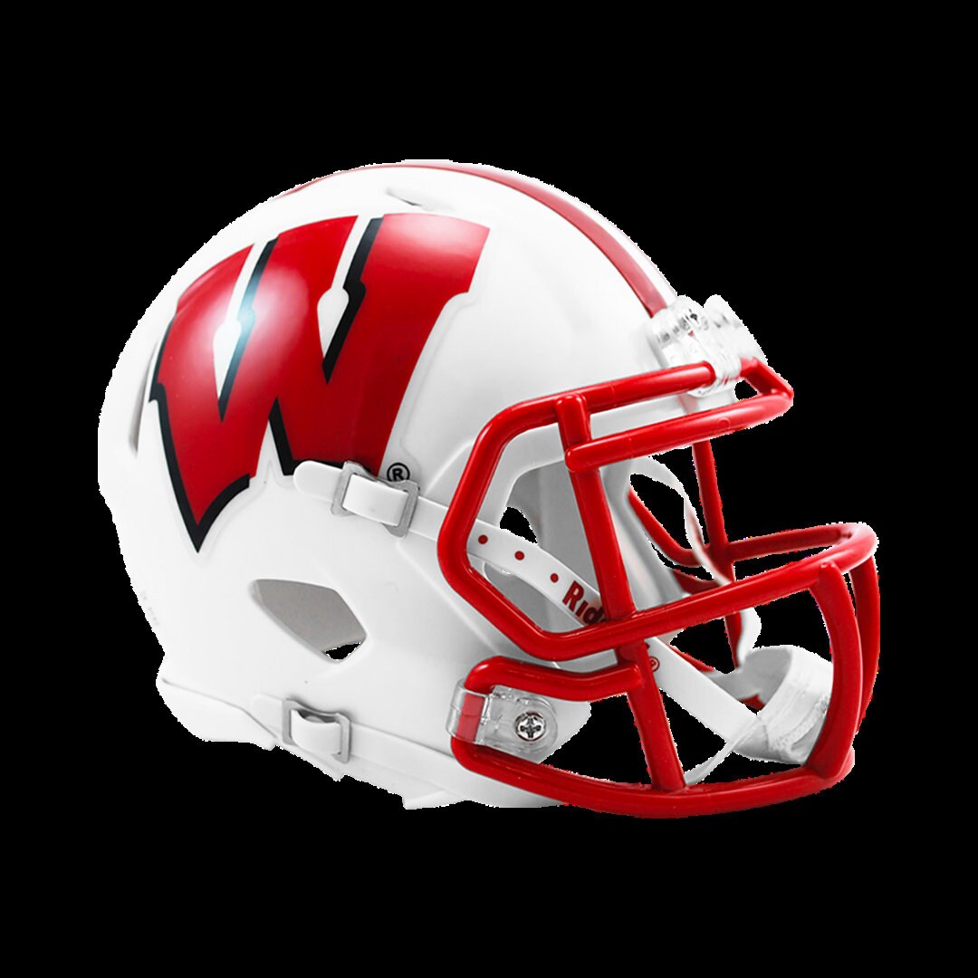 Wisconsin Badgers Speed Riddell Mini Football Helmet - Etsy