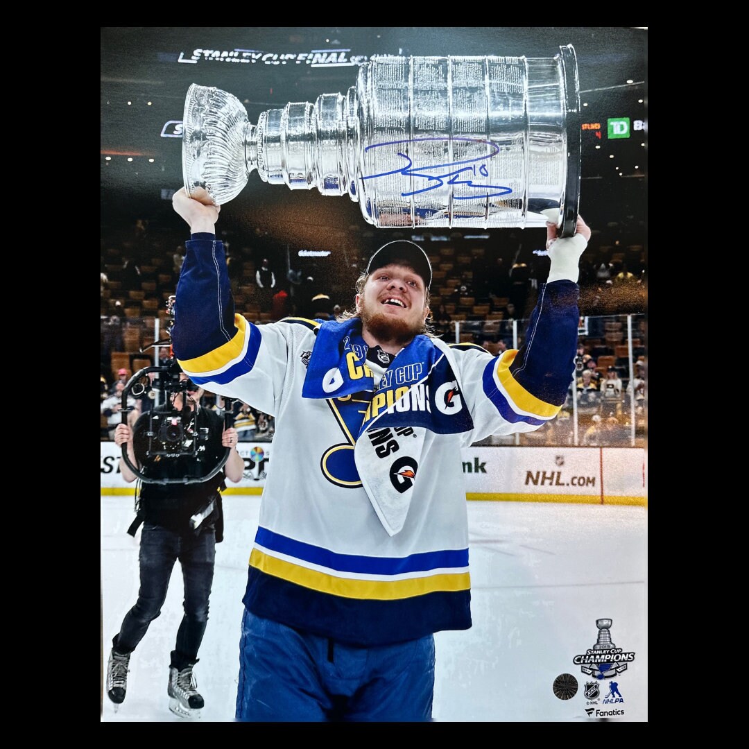 Robert Thomas St Louis Blues Autographed Stanley Cup 16X20 - Etsy