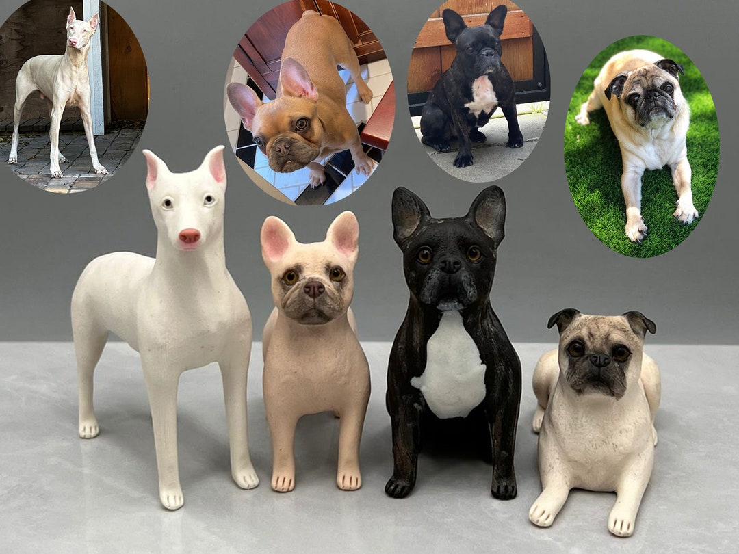 Personalized Dog Clay Sculpture,custom Dog Statue,clay Pet Sculpture ...