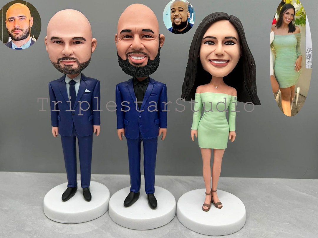 Custom Polymer Clay Bobblehead, Personalized Funny Gift - Etsy