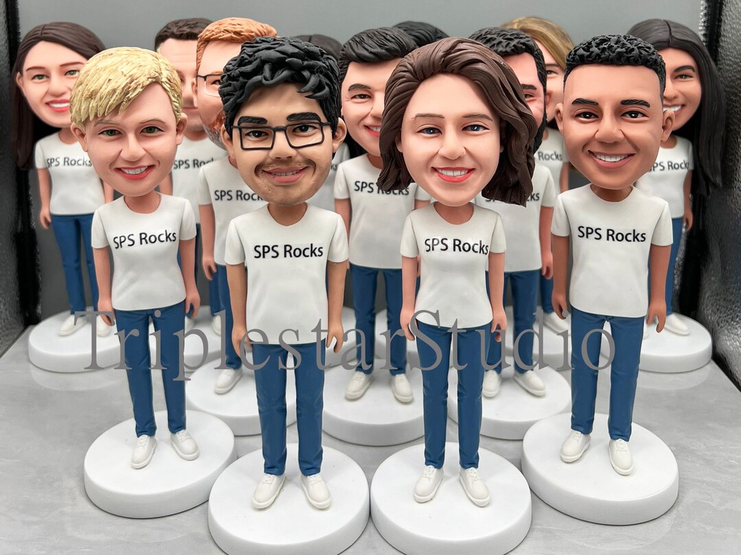 Personalized Custom Bobbleheads, Custom Company Employee Bobblehead ...