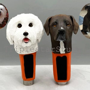 Custom Beer Tap Handles, Personalized Dog Head Taps, Custom Bubble Head ...