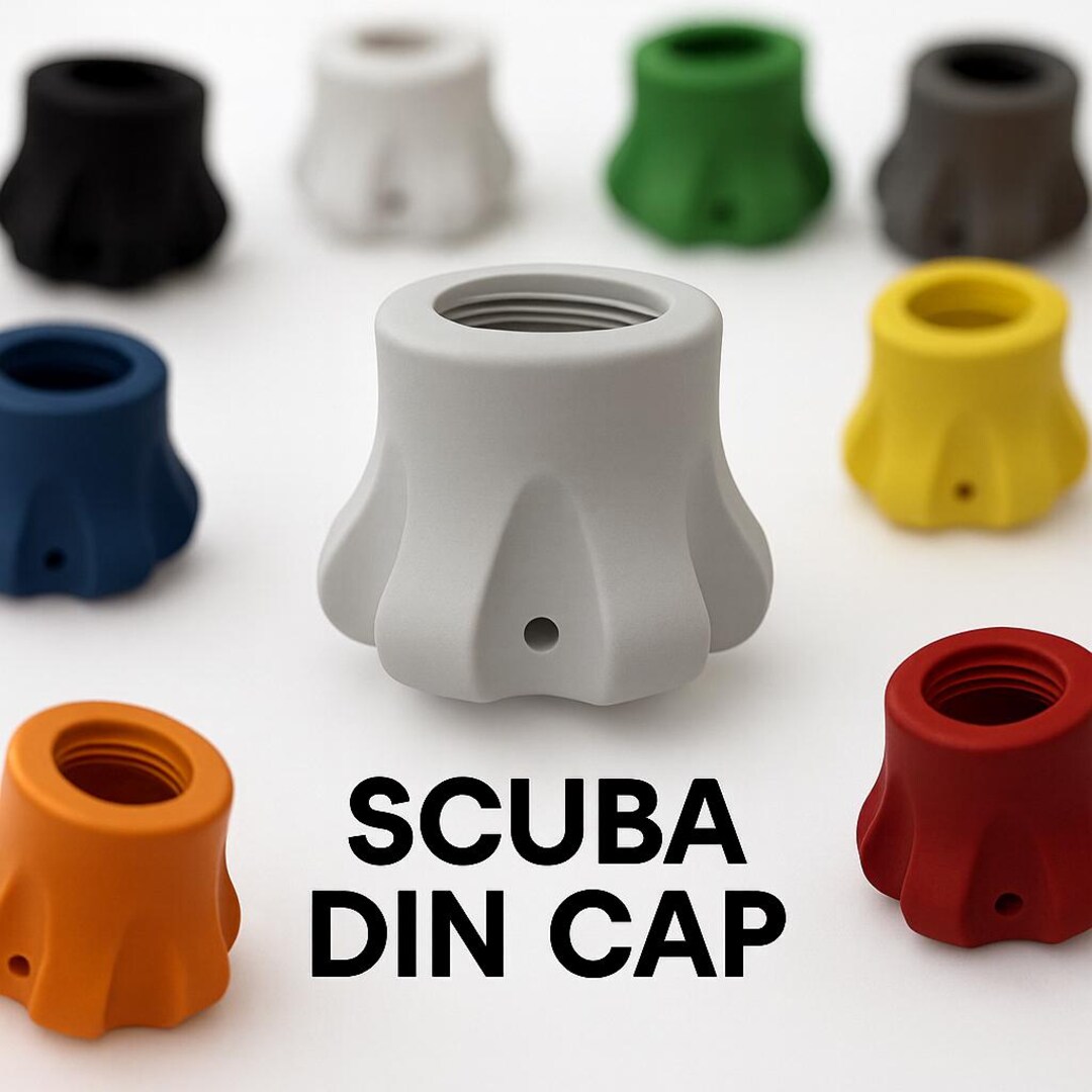 SCUBA DIN Regulator Dust Cap – DIN Reg Cover / Protector - Etsy