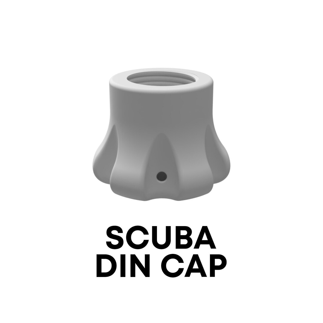 SCUBA DIN Regulator Cover Cap - Etsy
