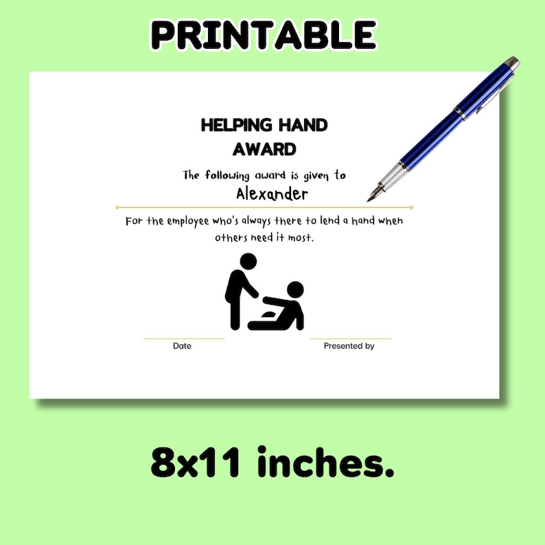 Funny Employee Appreciation Awards: 50 Printable Certificates (editable ...