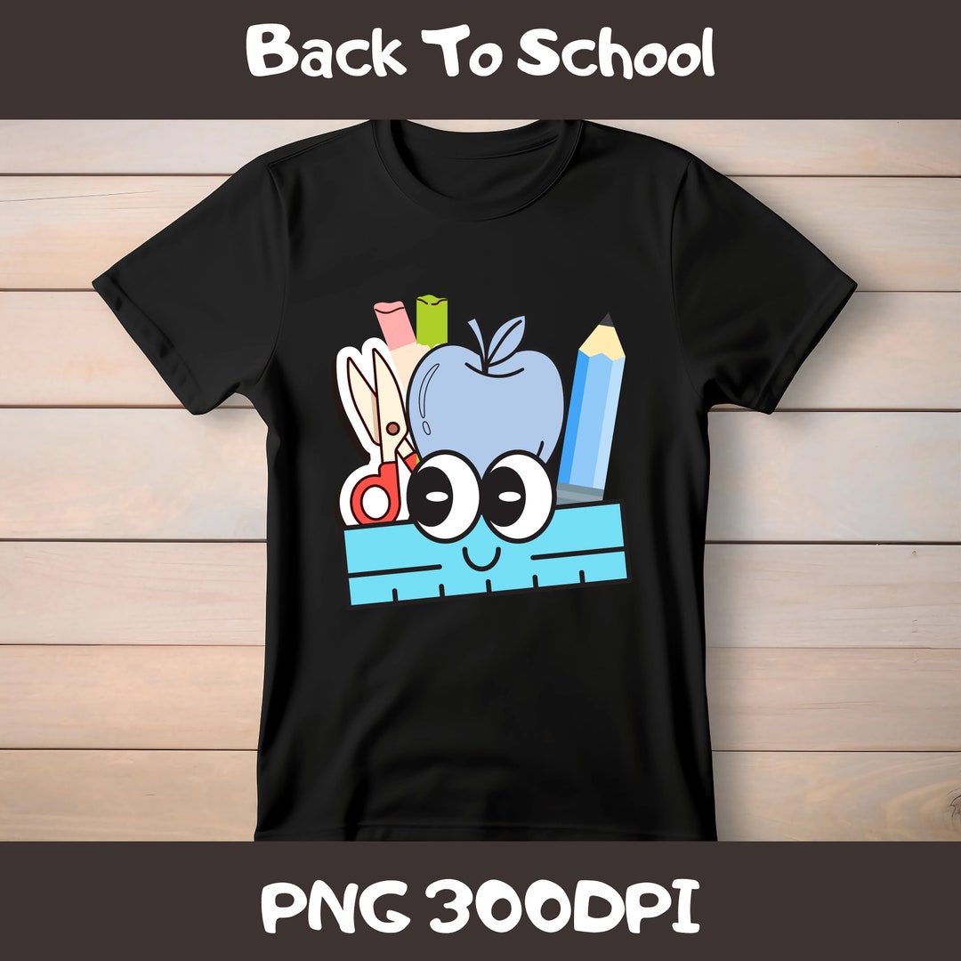 Back to School Png,clipart, Printable, Teach Love Inspire Digital, Back ...