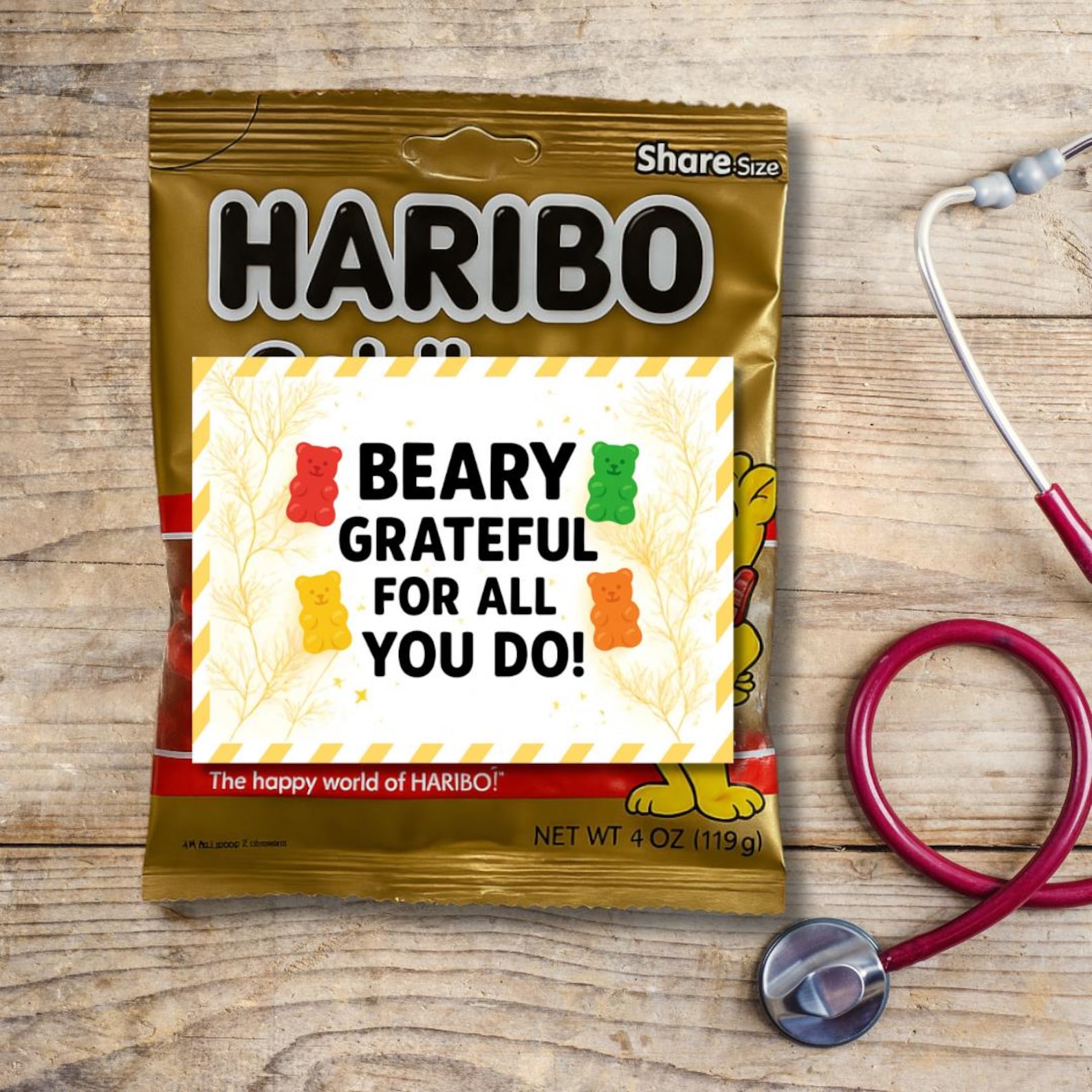 Thank You Candy Grams Printable Tags | Nurse Appreciation Gifts ...