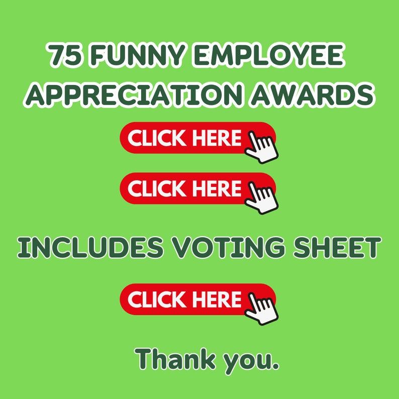 Funny Employee Appreciation Awards - 75 Printable Staff Recognition ...