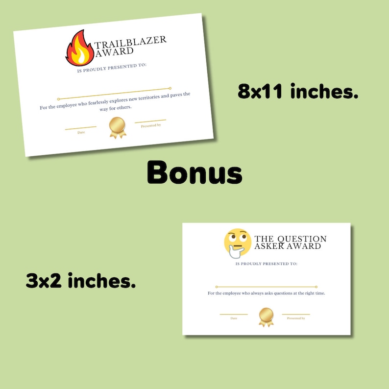 Funny Employee Appreciation Award Certificates: 75 Work Team Awards ...