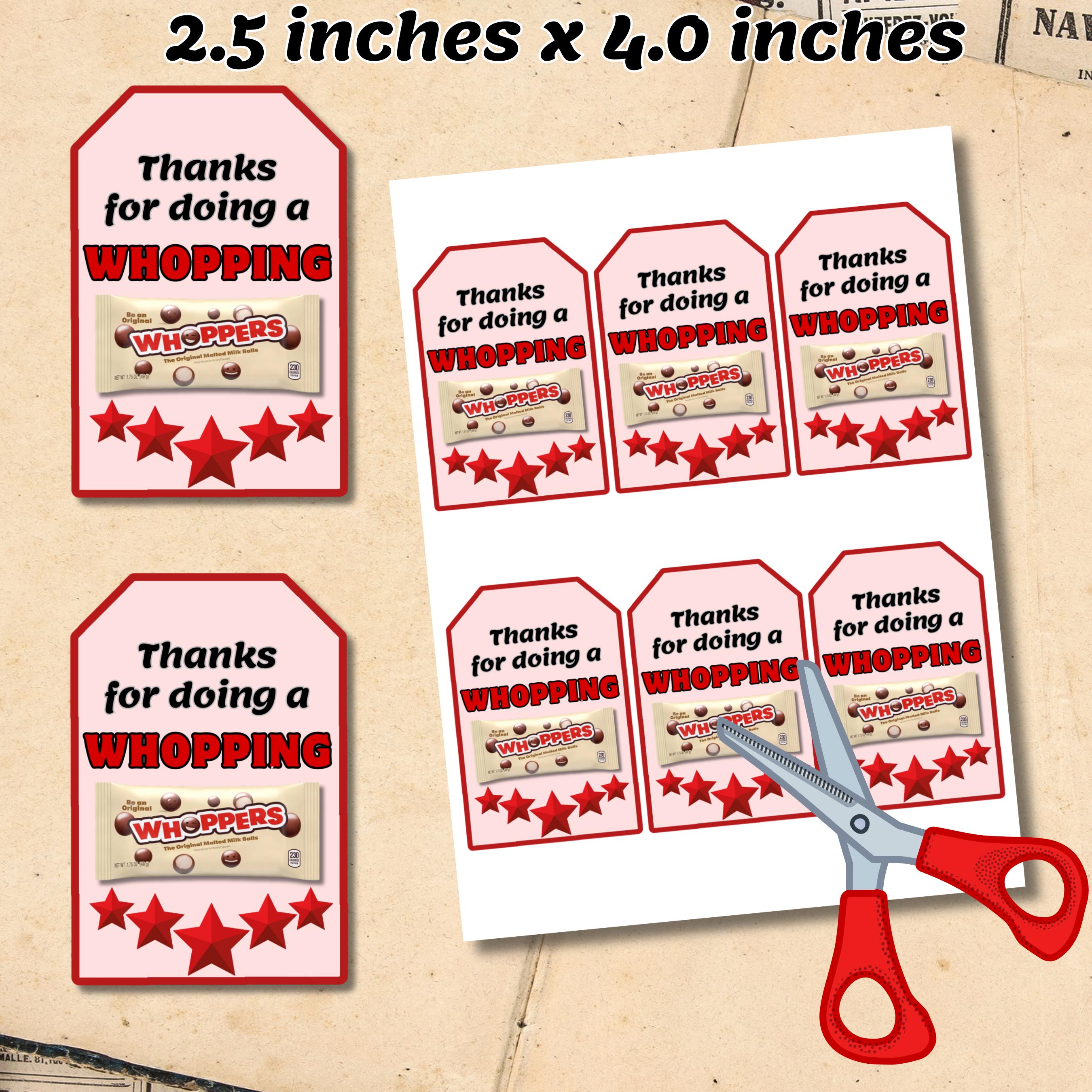 Employee Appreciation Candy Bar Gift Tags (digital Download) - Etsy