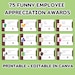 Funny Employee Appreciation Awards 75 Printable Staff Recognition ...