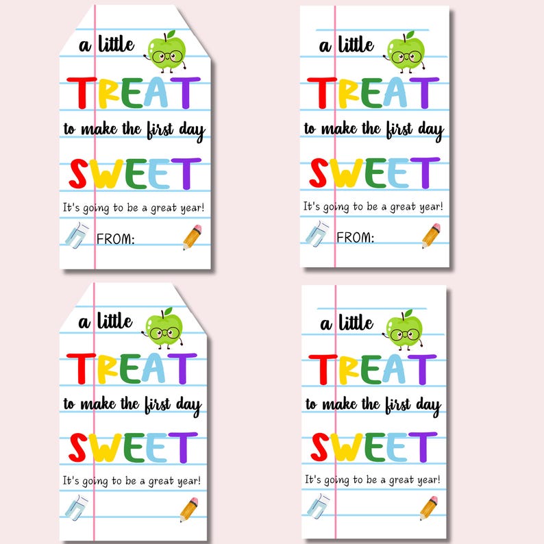 Editable Teacher Appreciation Gift Tags: Printable Favor Labels ...