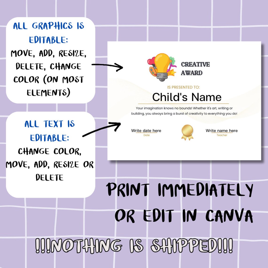 Funny Class Awards Certificates: 65+ End of Year Student Awards ...