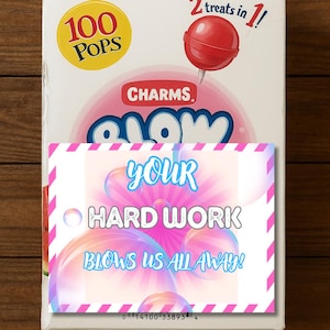 Candy Grams Printable Tags: Teacher & Student Appreciation (PDF) - Etsy
