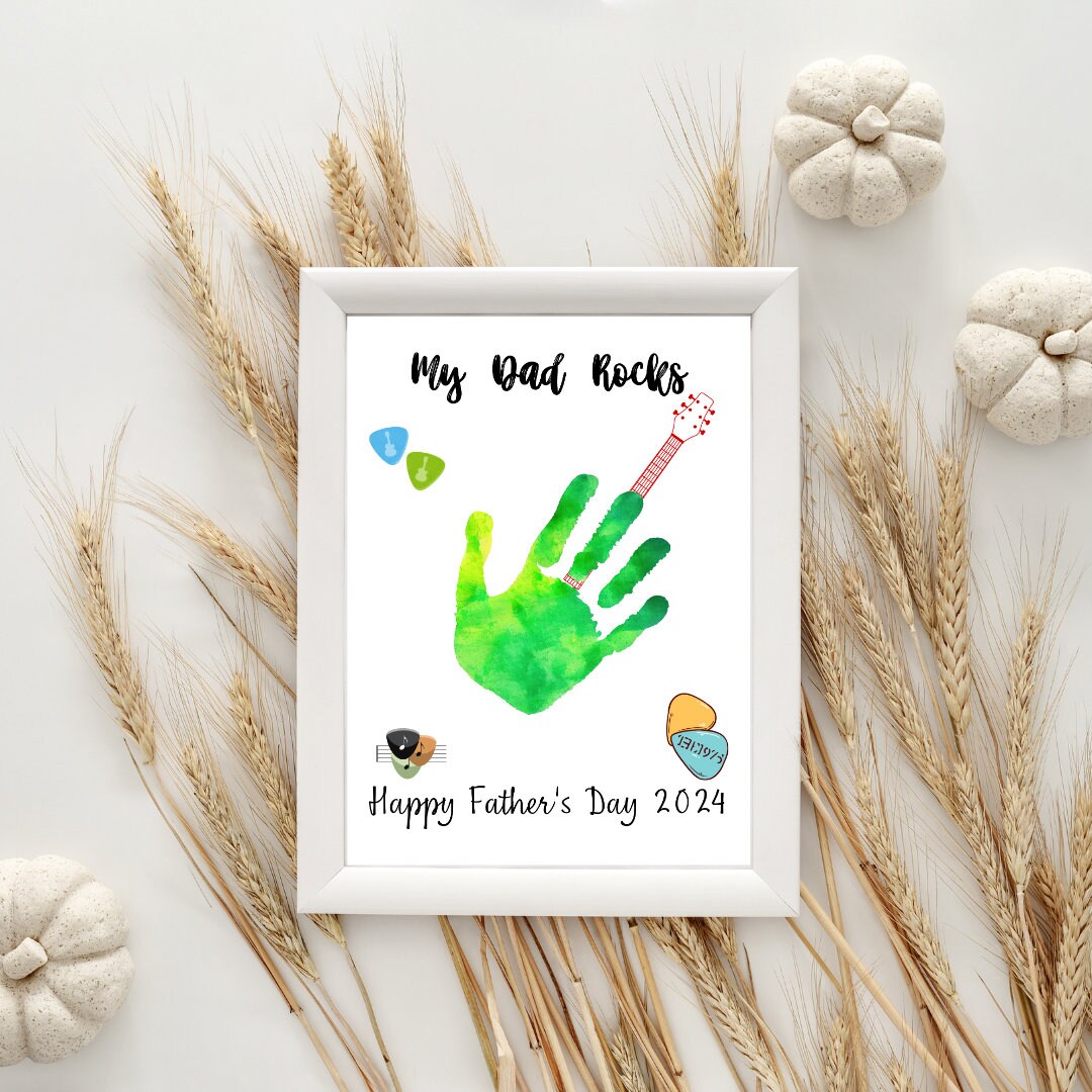 Fathers Day Handprint Craft Fathers Day Craft Fathers Day Art Fathers ...