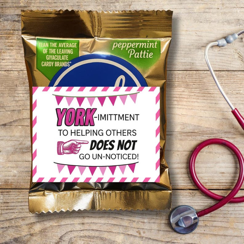 Nurse Appreciation Candy Grams: Printable Thank You Tags (PDF) - Etsy