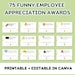 Funny Employee Appreciation Award Certificates - 75 Printable Awards ...