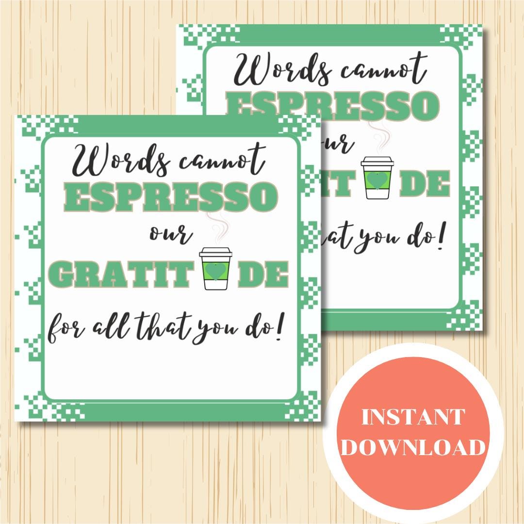 Starburst Teacher Appreciation Gift Tag: Printable Candy Tags (digital ...