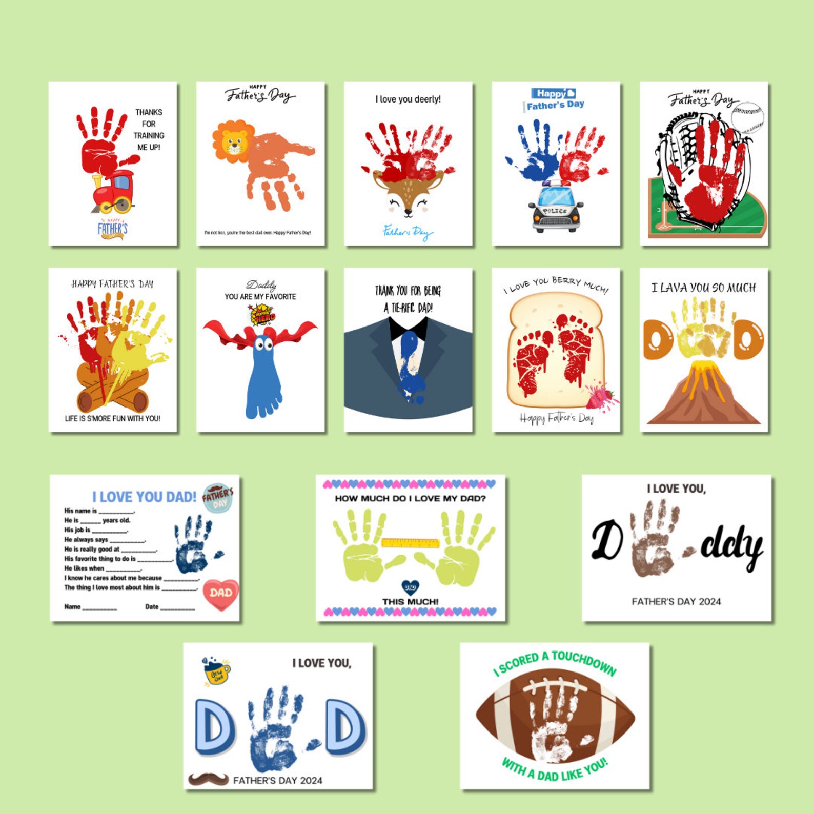 Fathers Day Handprint Craft Fathers Day Craft Fathers Day Art Fathers ...
